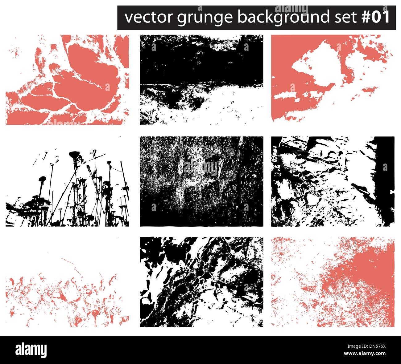 Paint texture backgrounds Stock Vector Images - Alamy