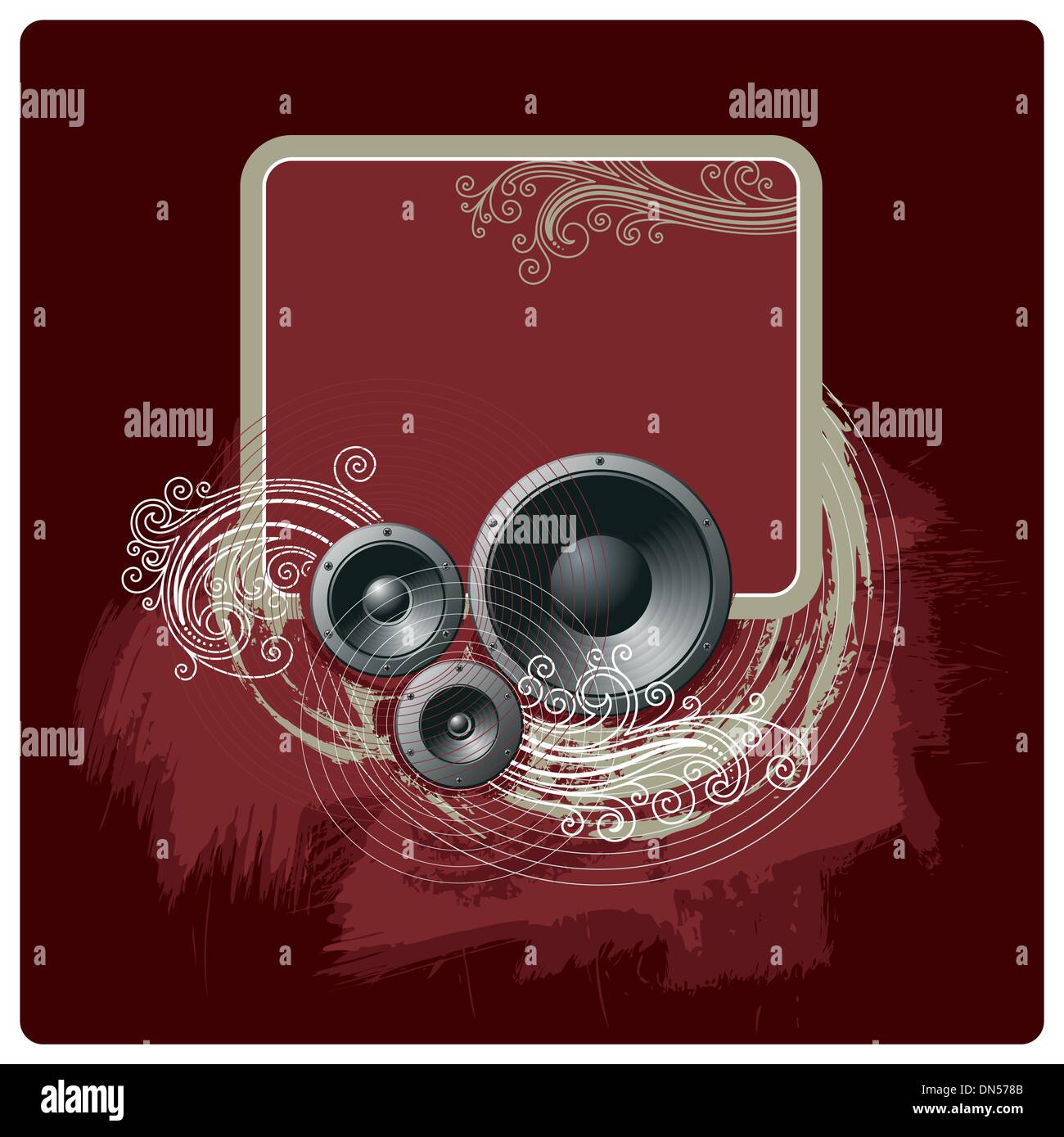 Graphic design flyer Stock Vector Images - Alamy