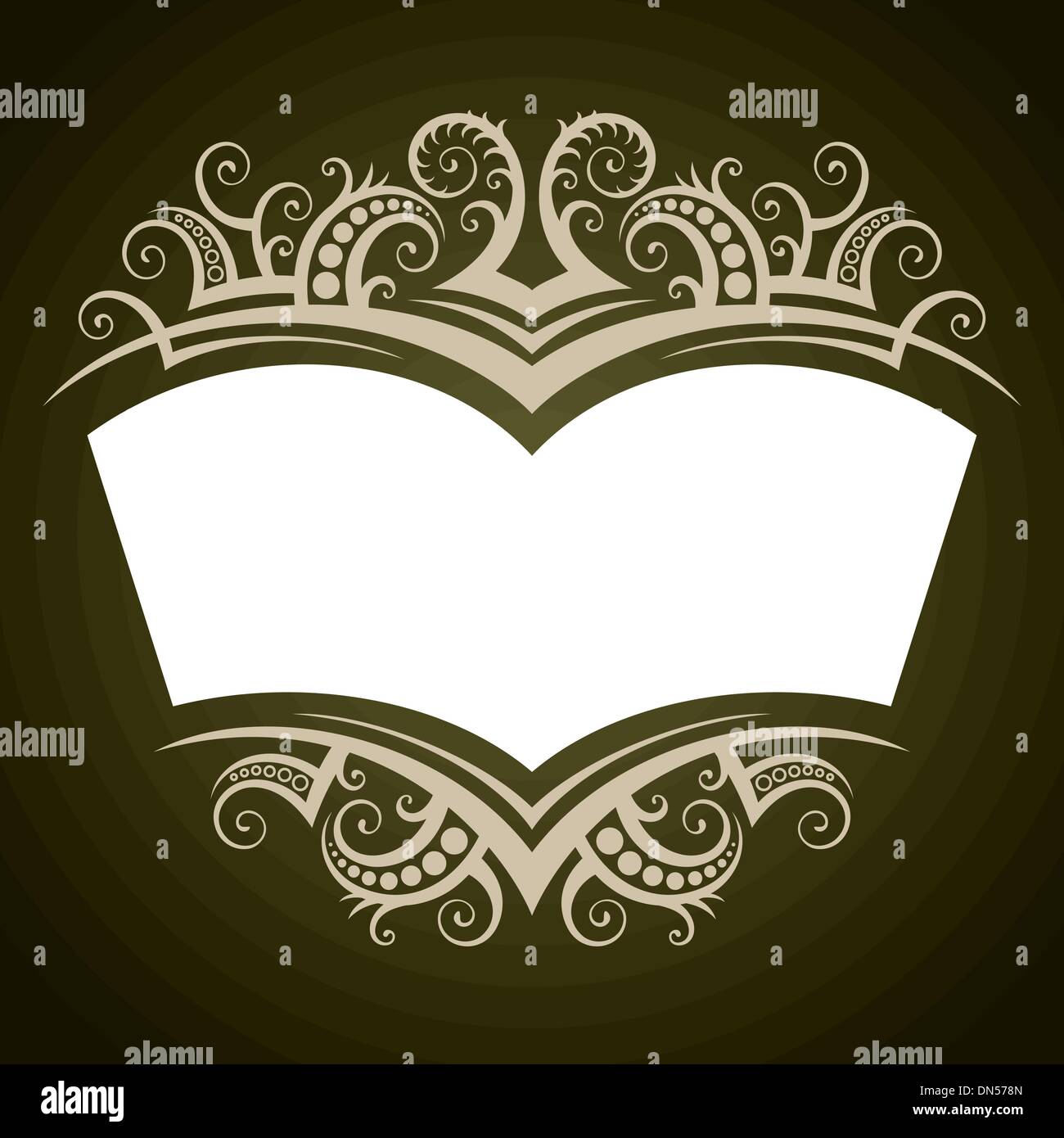 vintage template frame Stock Vector Image & Art - Alamy