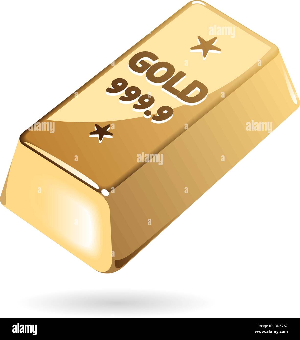 Gold gold bar Stock Vector Images - Alamy