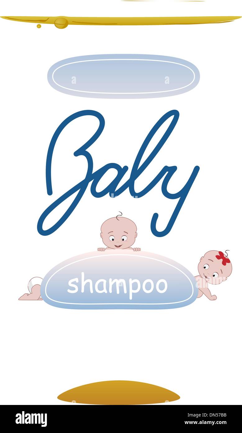 Shampoo shower Stock Vector Images - Alamy