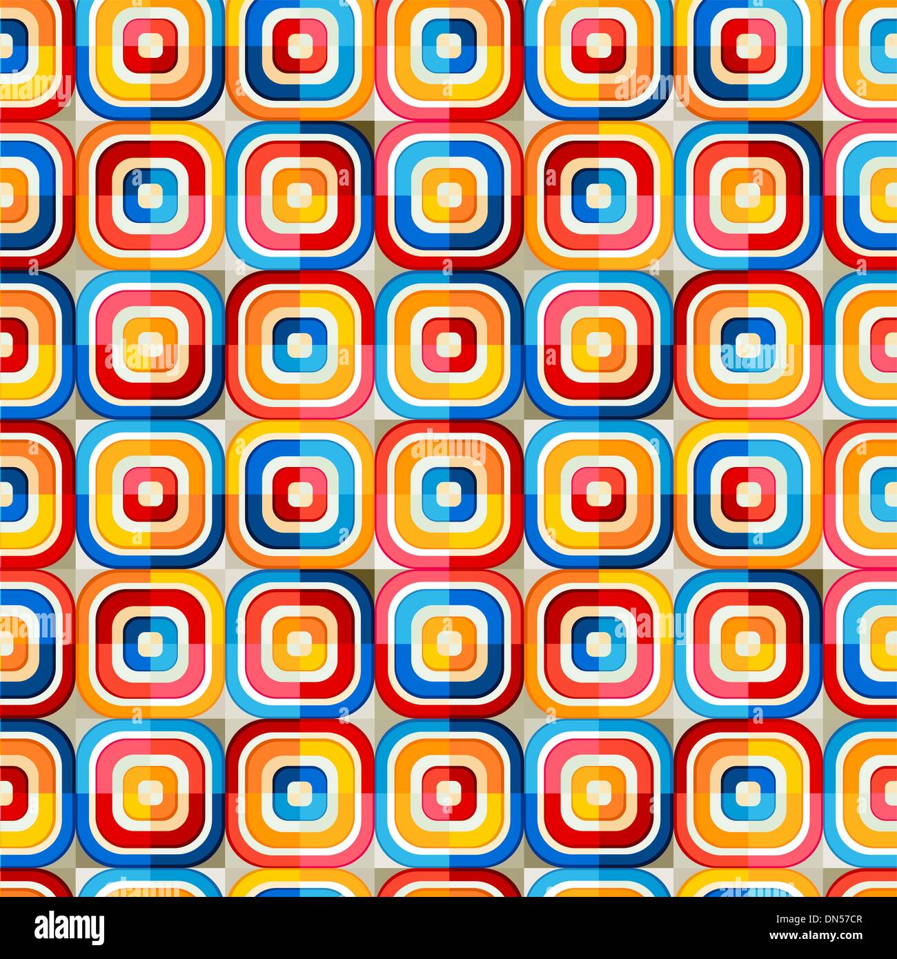 seamless shiny retro pattern Stock Vector Image & Art - Alamy