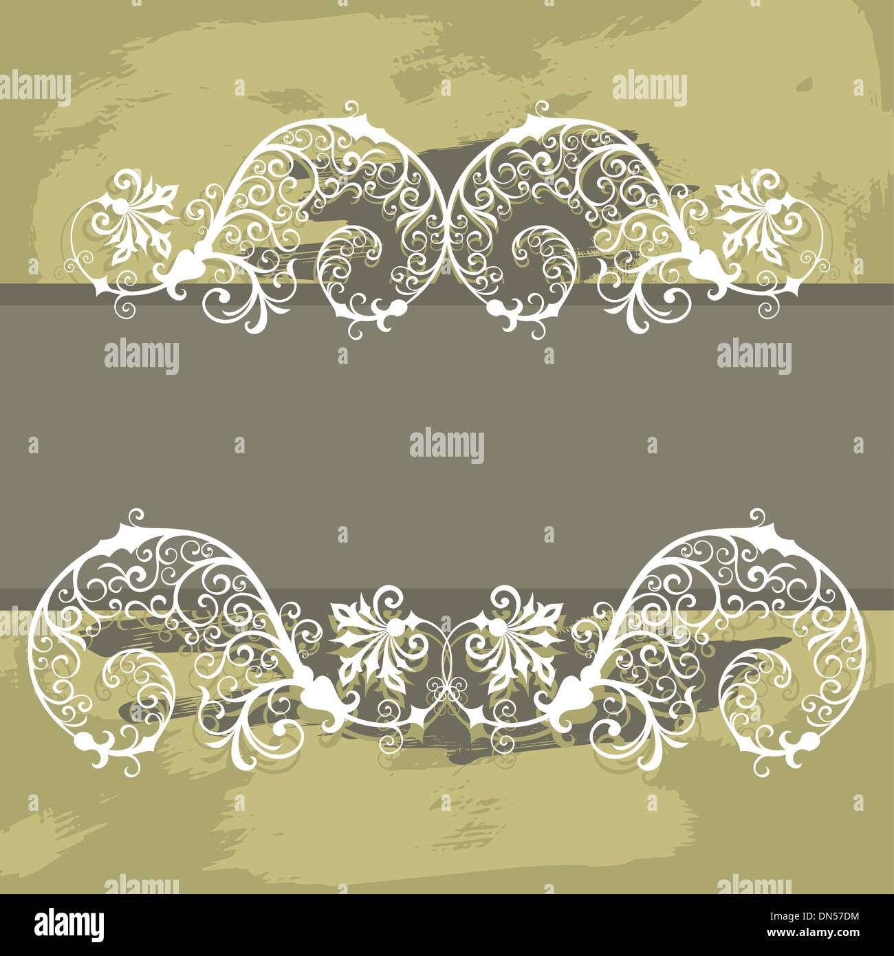 vintage template frame Stock Vector Image & Art - Alamy
