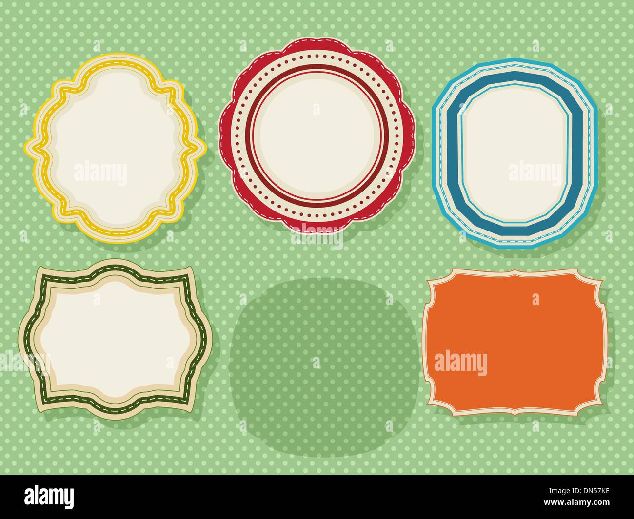 Old style advertising Stock Vector Images - Alamy