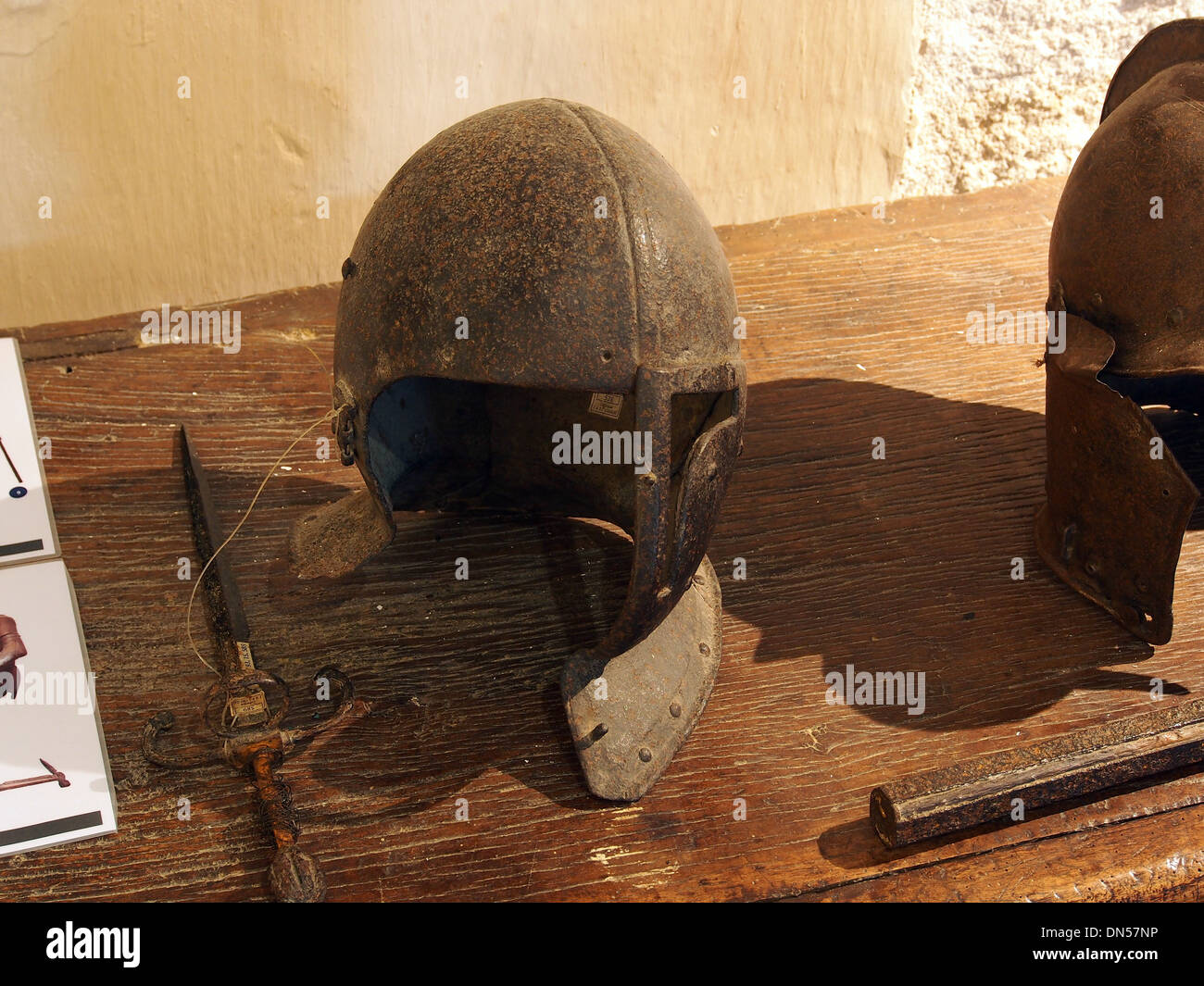 Historical helmet part medieval hi-res stock photography and images - Alamy