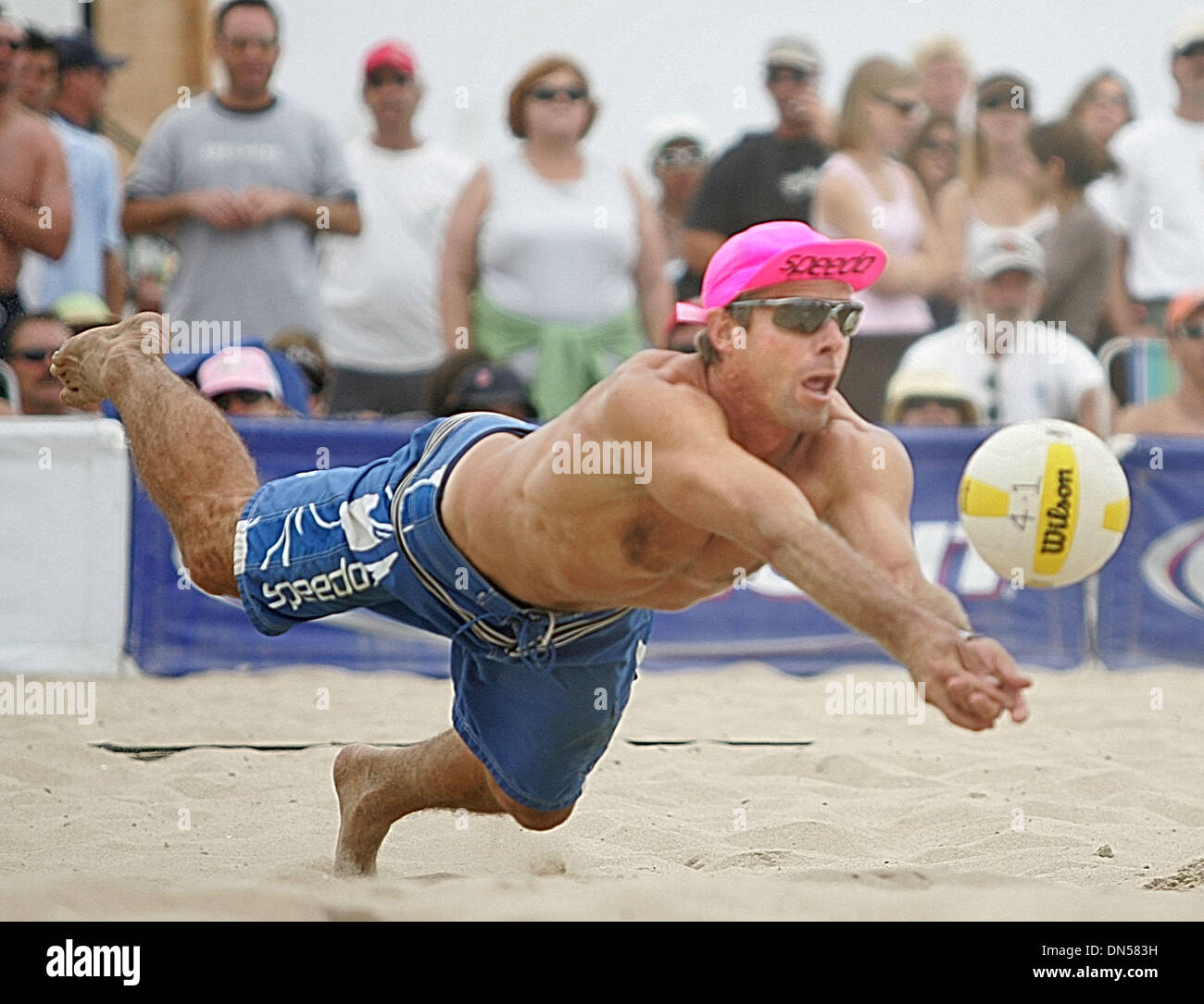 Jun 10, 2006; Hermosa beach, USA; Three-time Olympic gold medalist ...