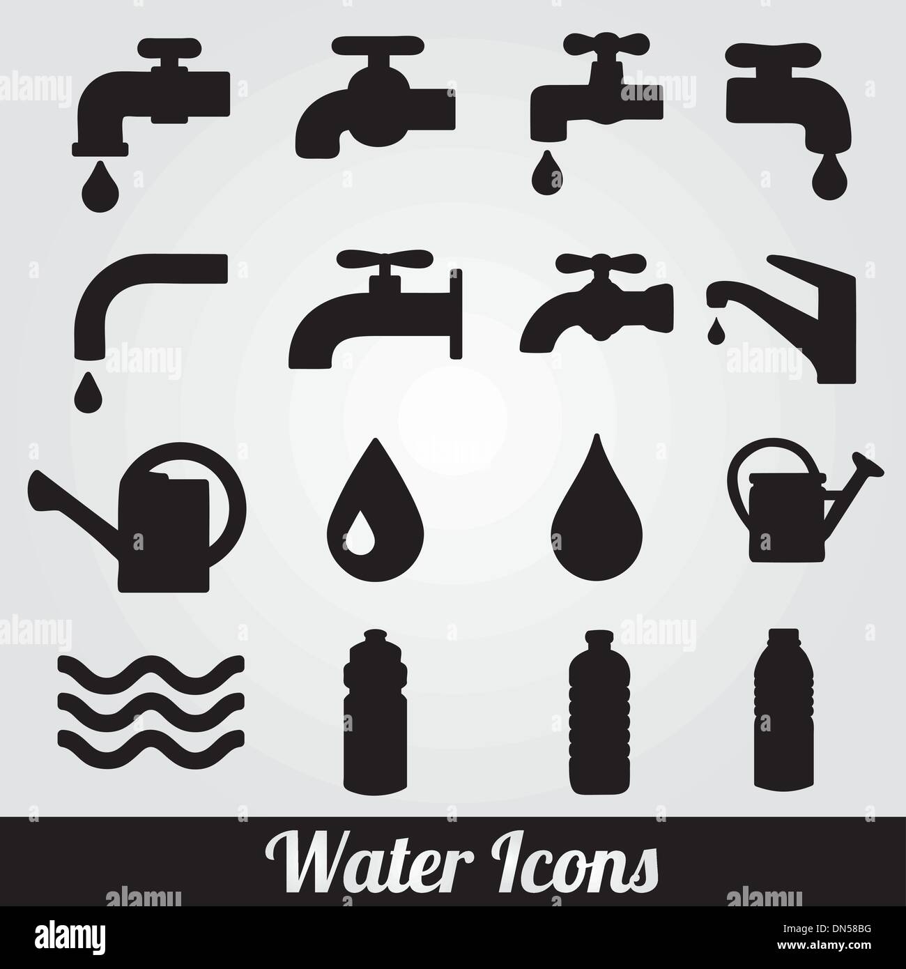 Plastic water pipe Stock Vector Images - Alamy