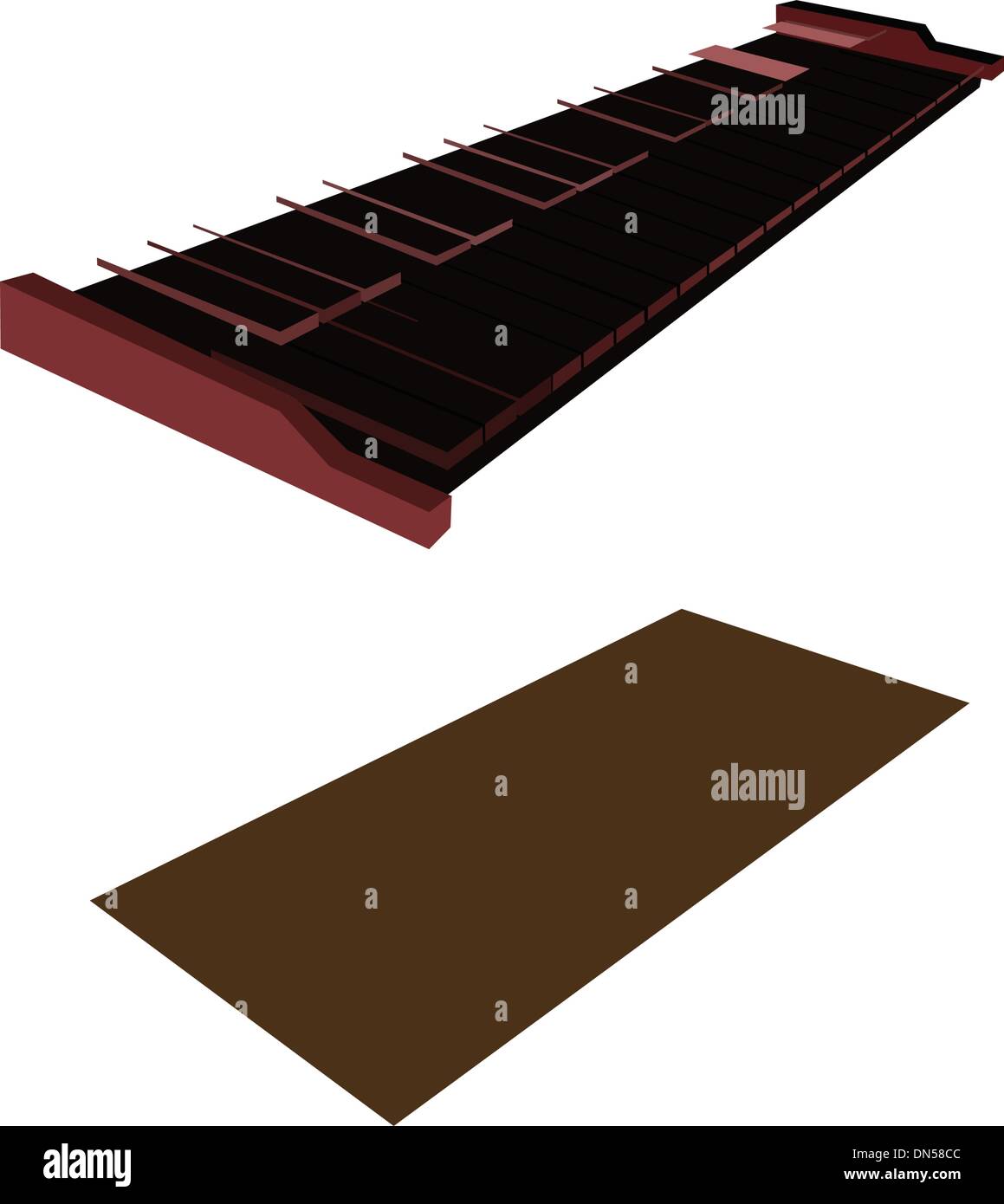 Dark brown vectors Cut Out Stock Images & Pictures - Alamy