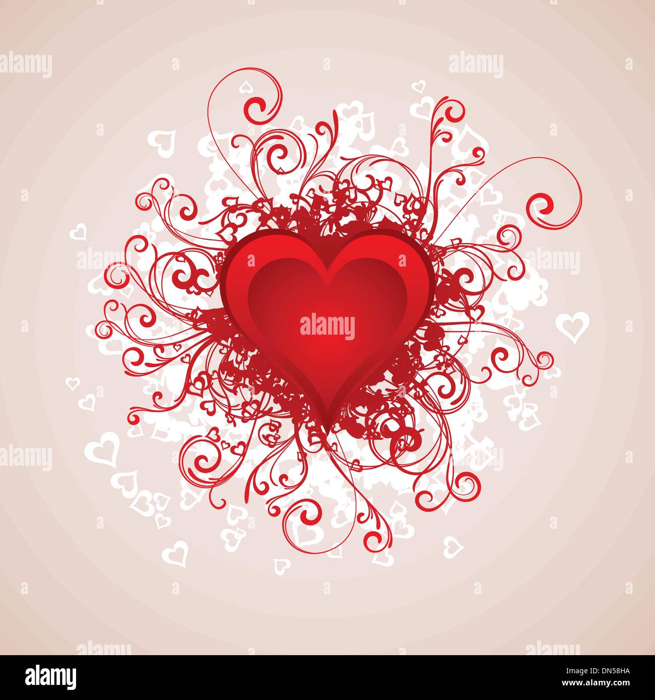 Marriage heart Stock Vector Images - Alamy