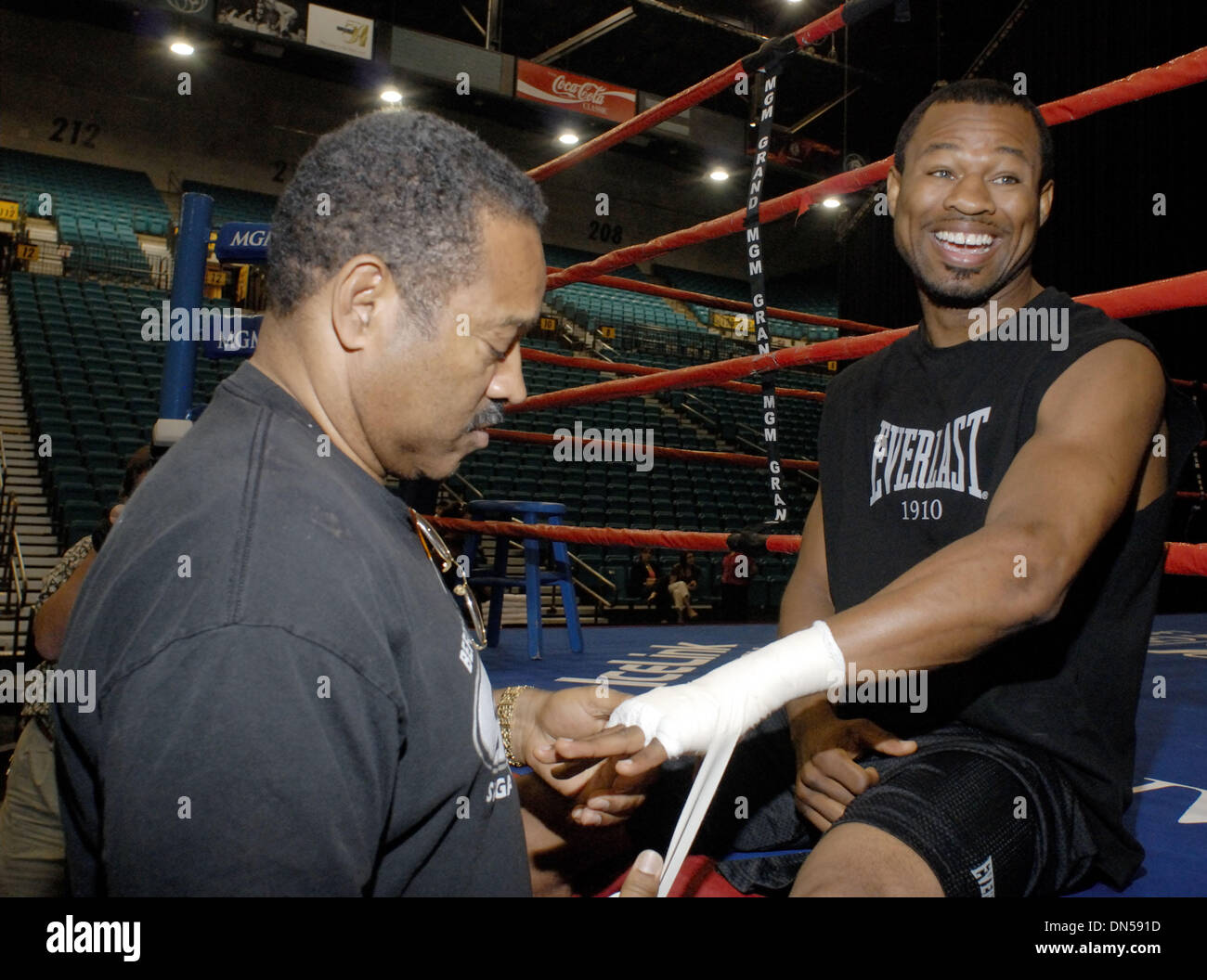 Jul 11, 2006; Las Vegas, NV, USA; WBO Super Welterweight Champion ...