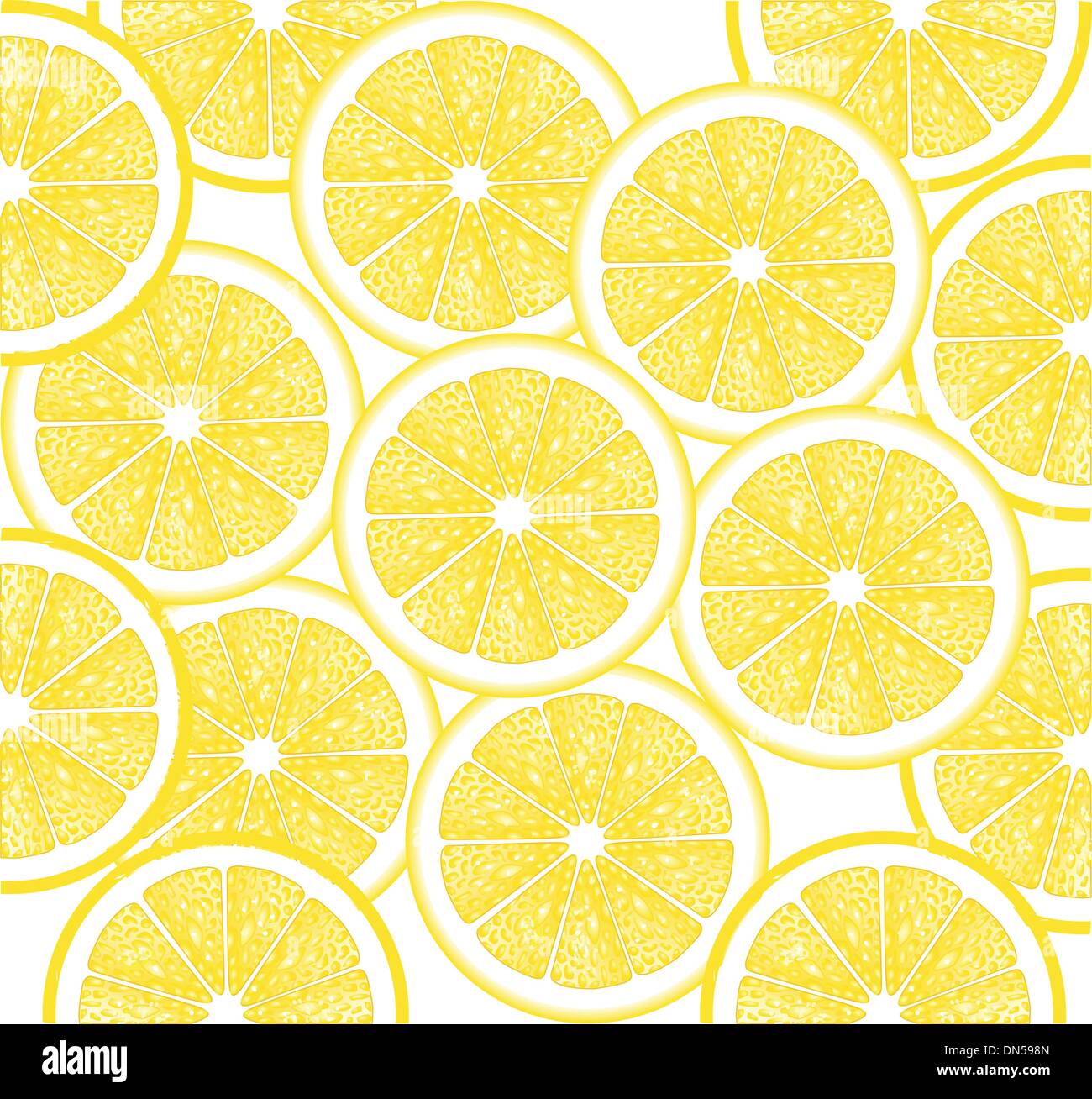 Slices lemon sour Stock Vector Images - Alamy
