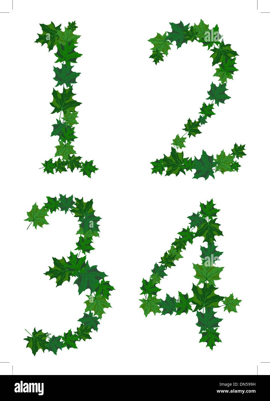 Patterns summer vector vectors Cut Out Stock Images & Pictures - Alamy