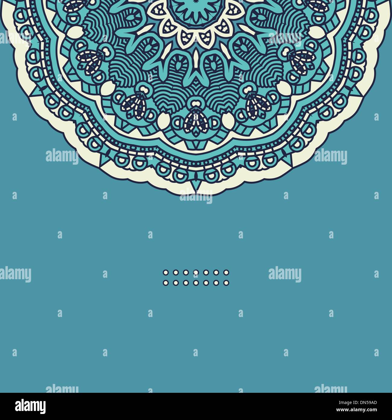 Vector Round Decorative Design Element Stock Vector Image & Art - Alamy