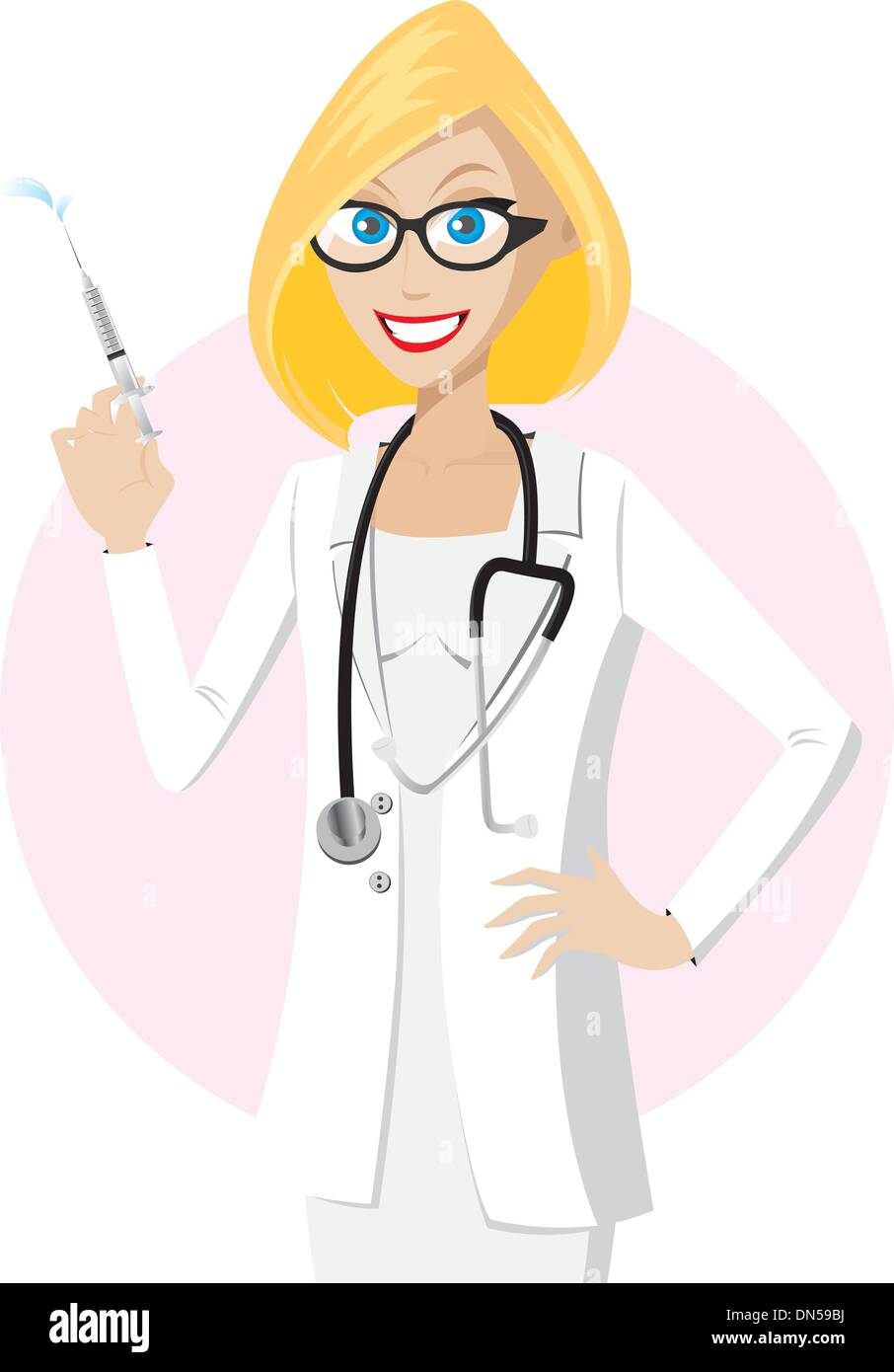 Cartoon Syringe High Resolution Stock Photography and Images - Alamy