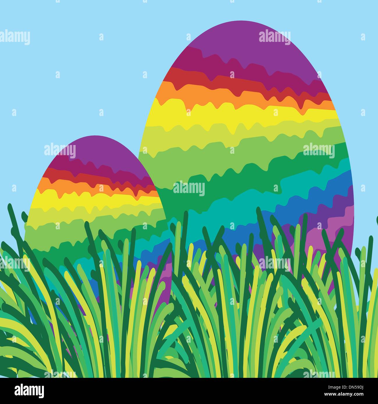 Shape in grass Stock Vector Images - Alamy