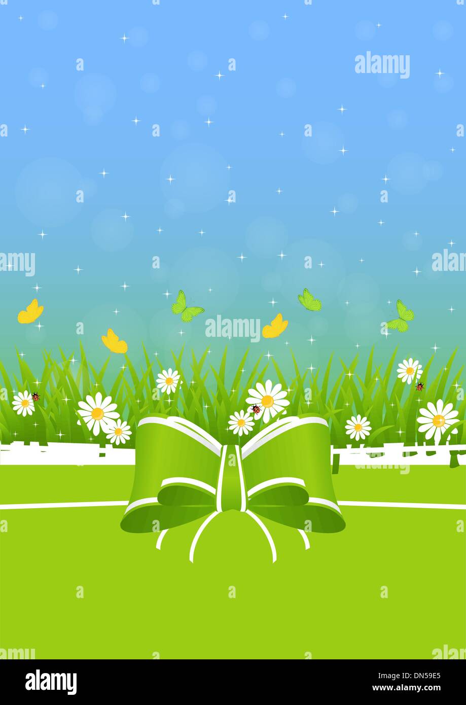 Spring bow Stock Vector Images - Alamy