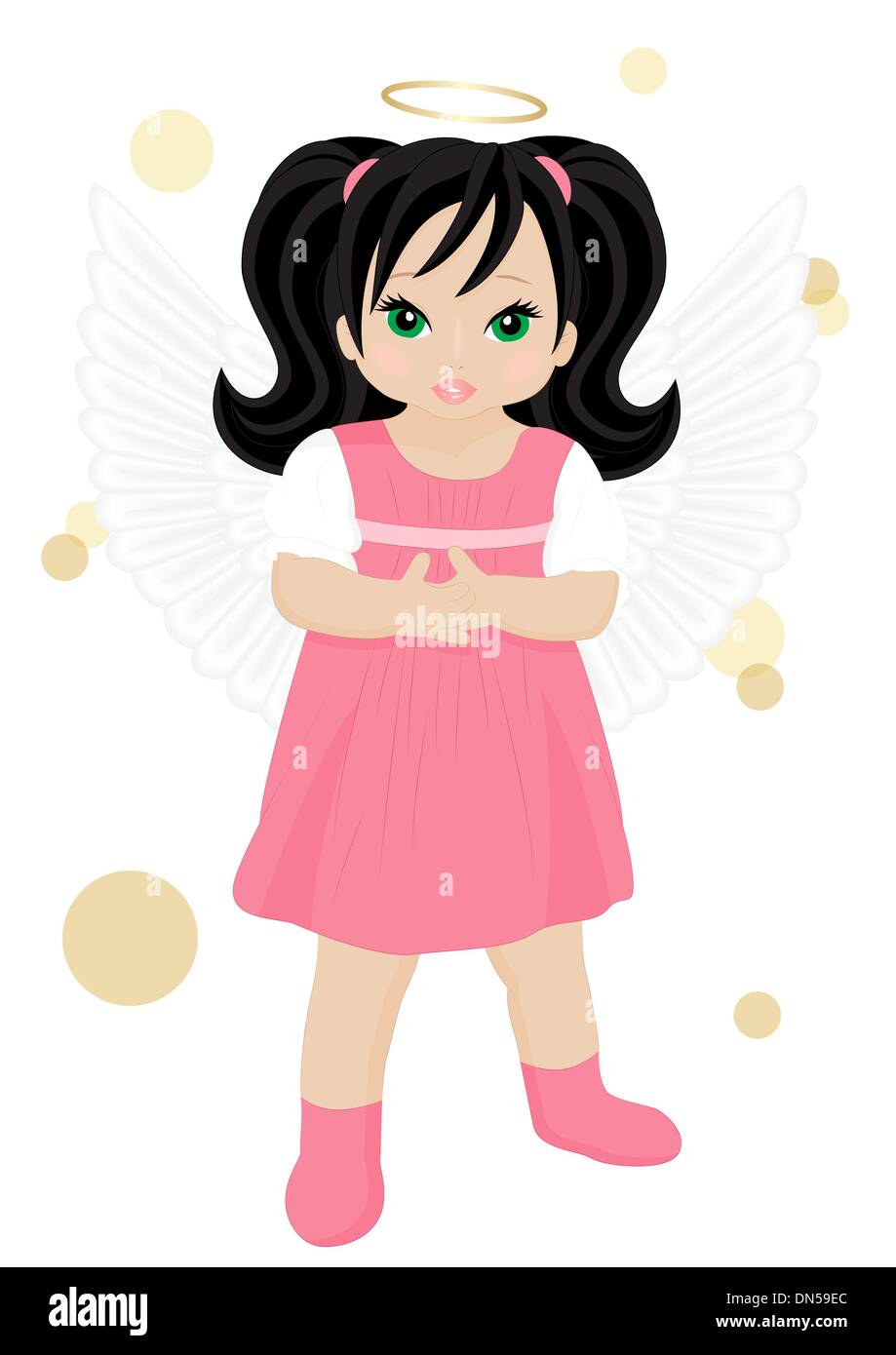 Little angel hi-res stock photography and images - Alamy