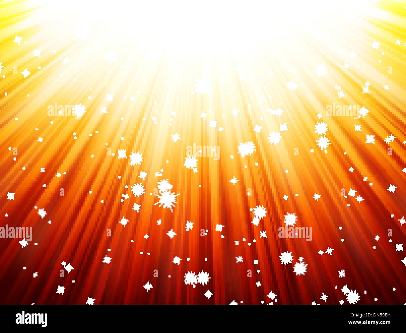 Sunburst rays of sunlight tenplate. EPS 10 Stock Vector Image & Art - Alamy