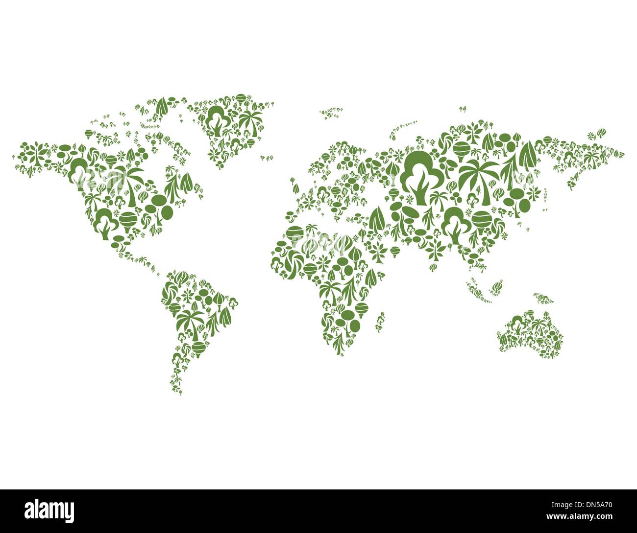 Tree map hi-res stock photography and images - Alamy