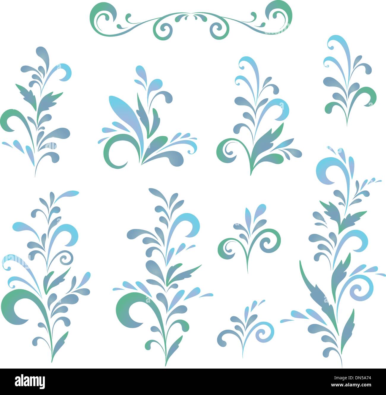 Stem patterns hi-res stock photography and images - Alamy