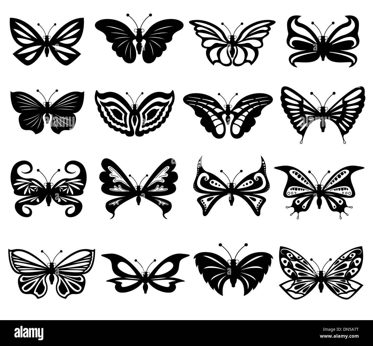 And white butterflies Black and White Stock Photos & Images - Alamy