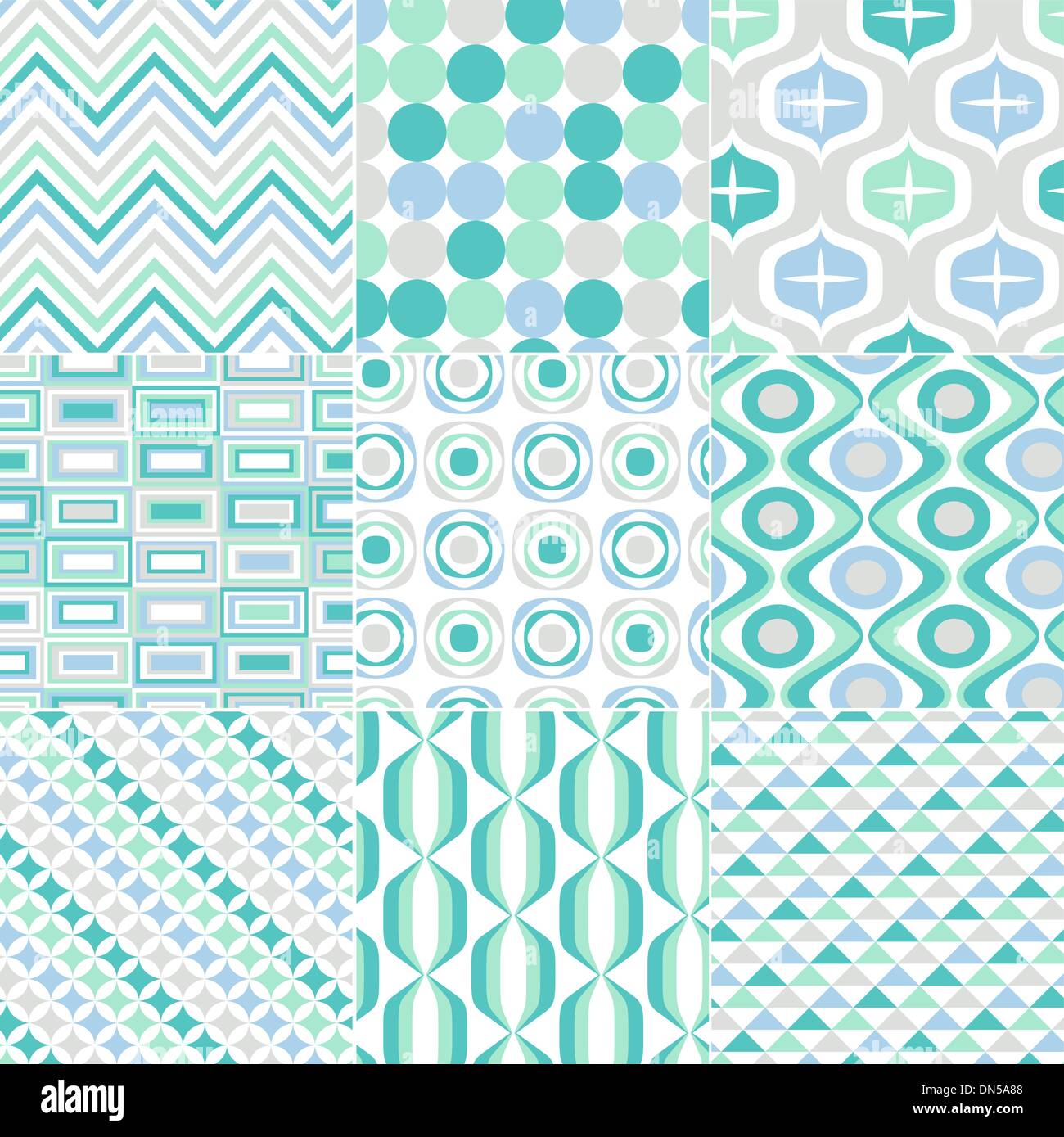 seamless retro pattern print Stock Vector Image & Art - Alamy