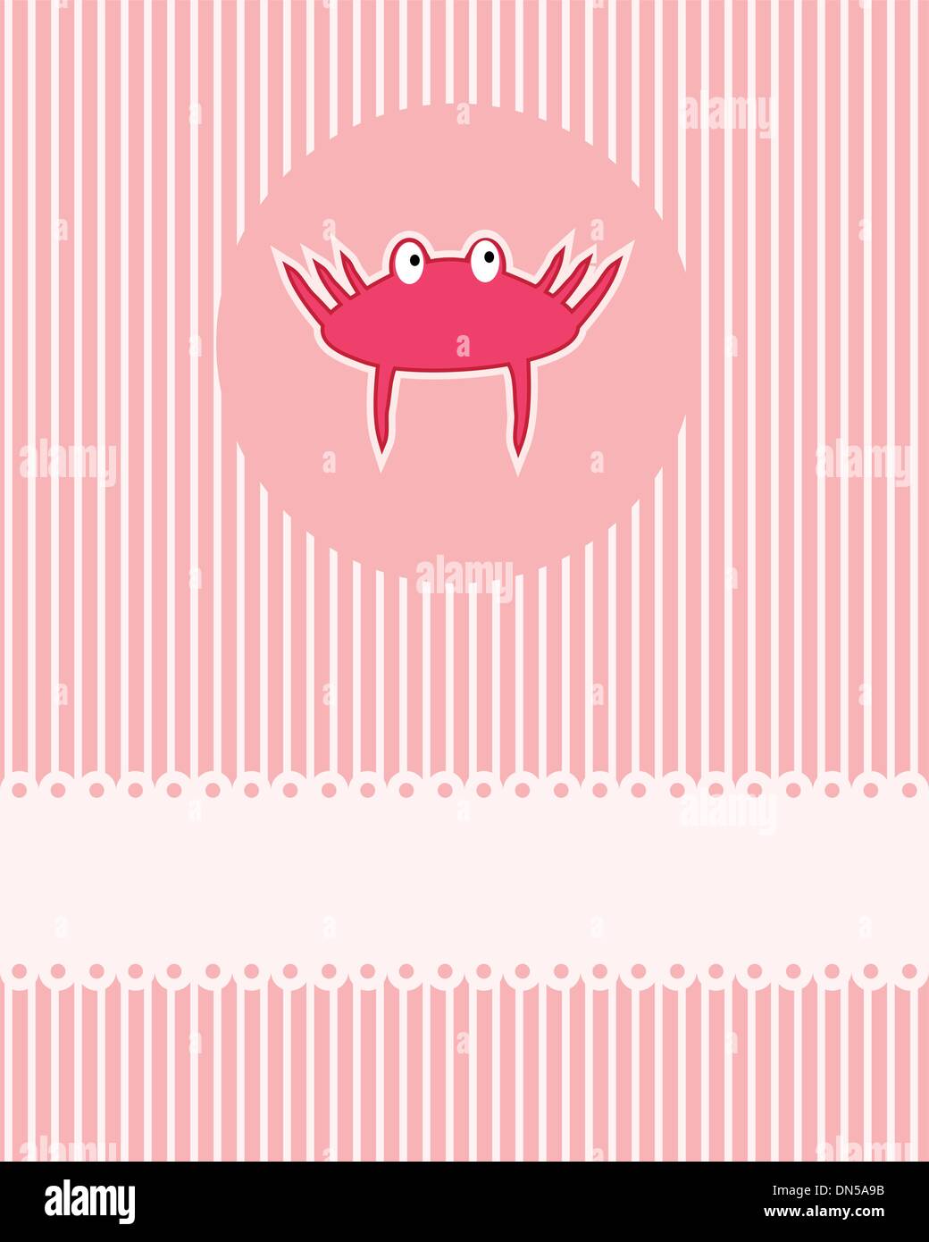 Small beach crab Stock Vector Images - Alamy