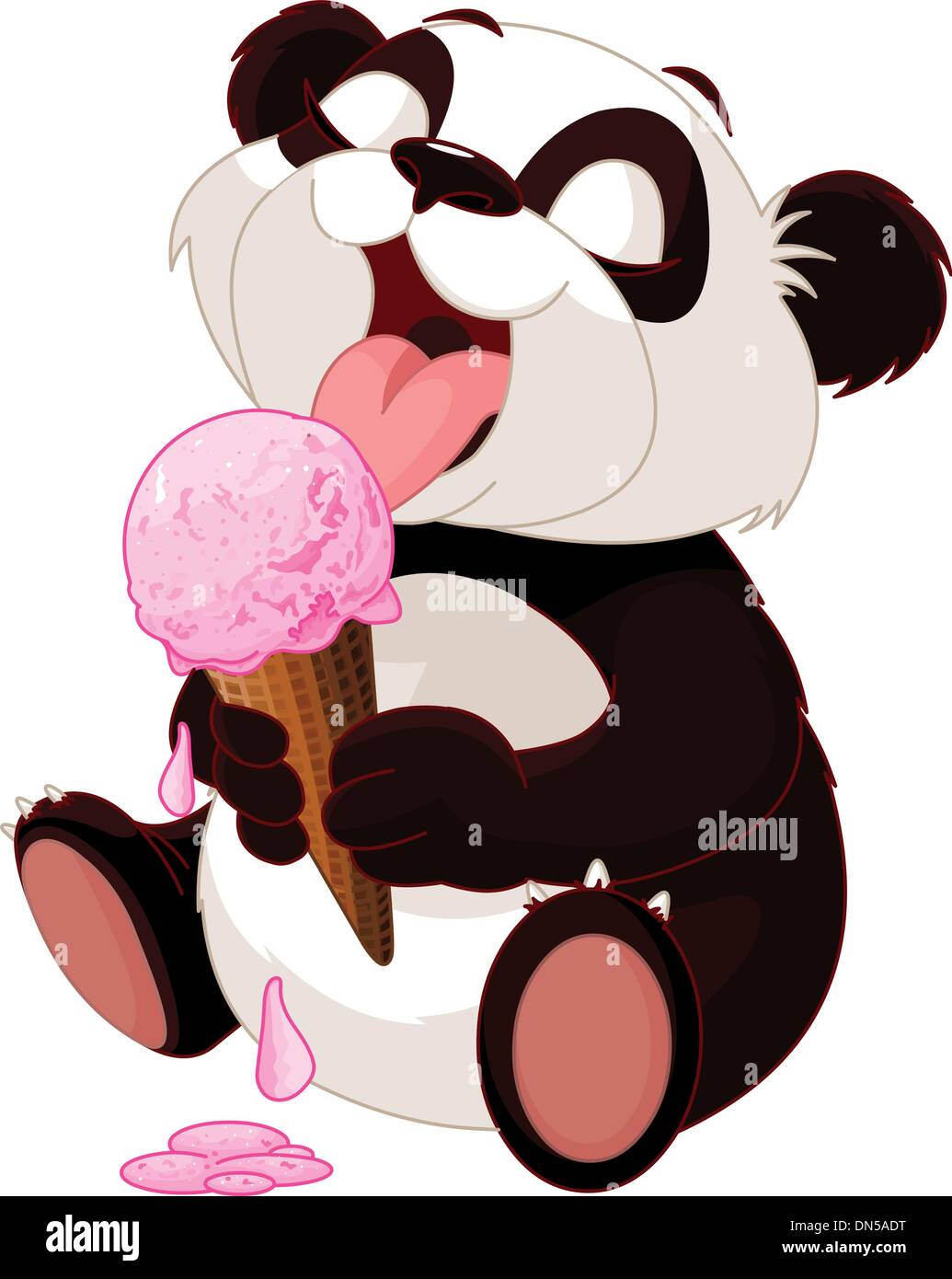 Panda food Stock Vector Images - Alamy