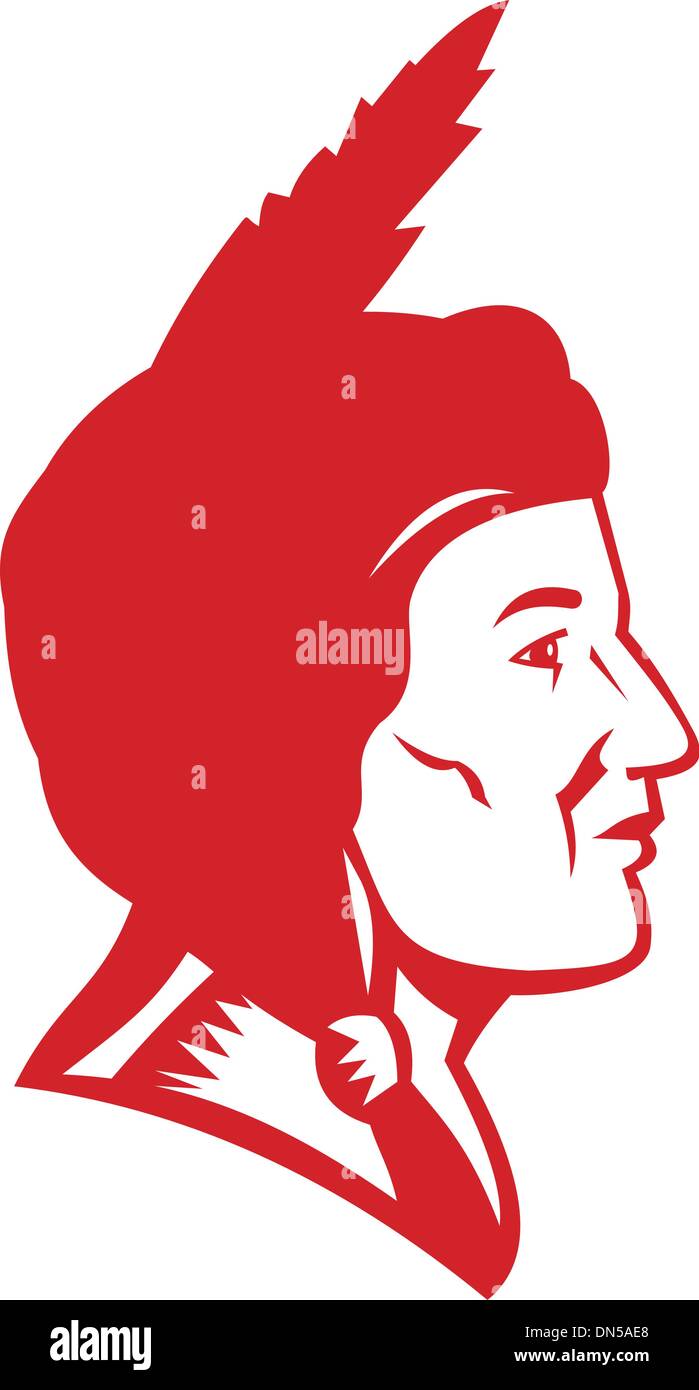 Female native Stock Vector Images - Alamy