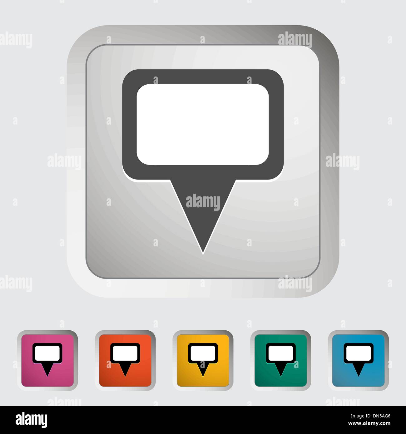 Pushpin map Stock Vector Images - Alamy