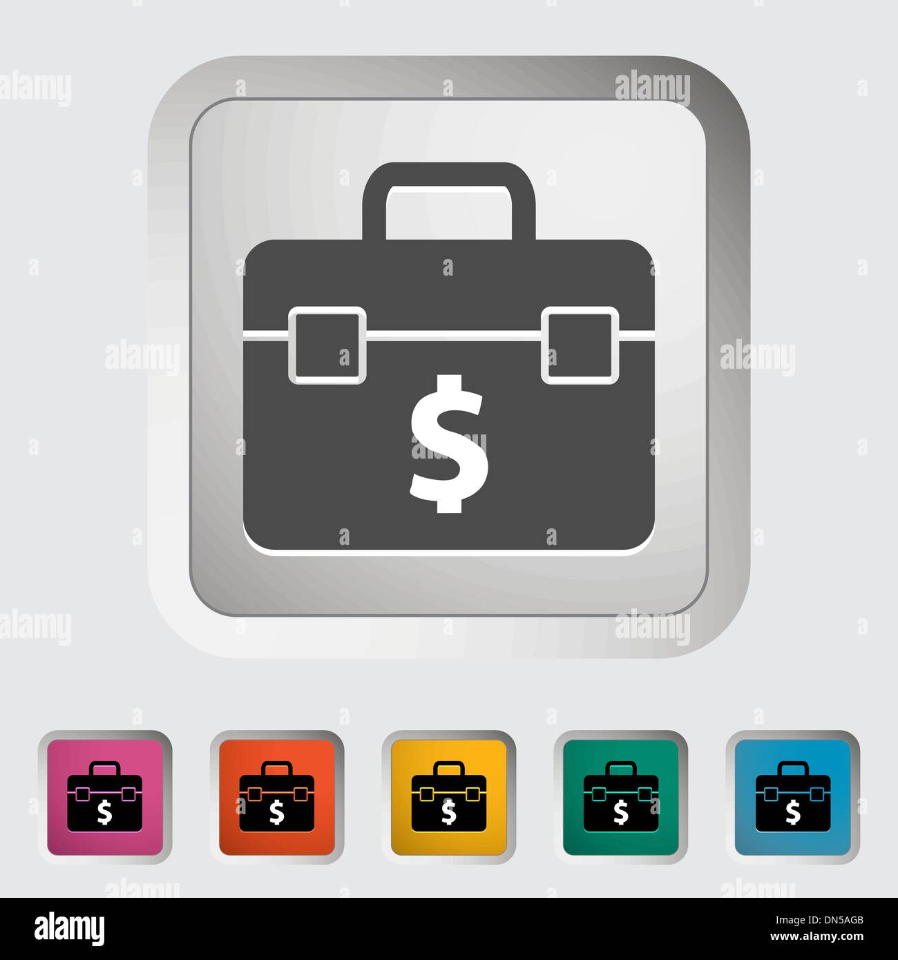 Work briefcase icon hi-res stock photography and images - Alamy
