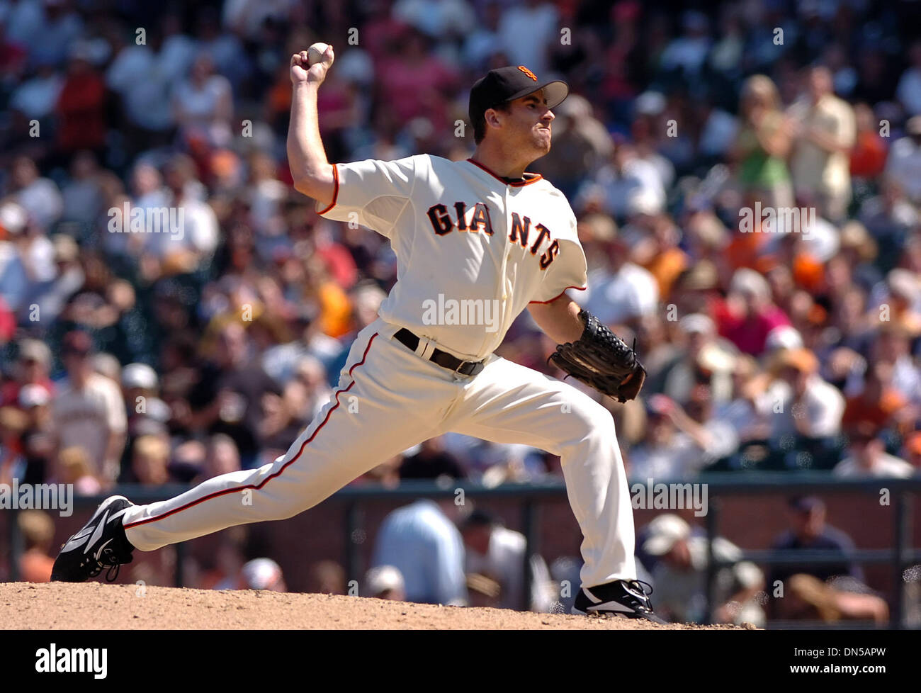 Aug 06, 2006; San Francisco, CA, USA; San Francisco Giants Vinnie Chulk ...