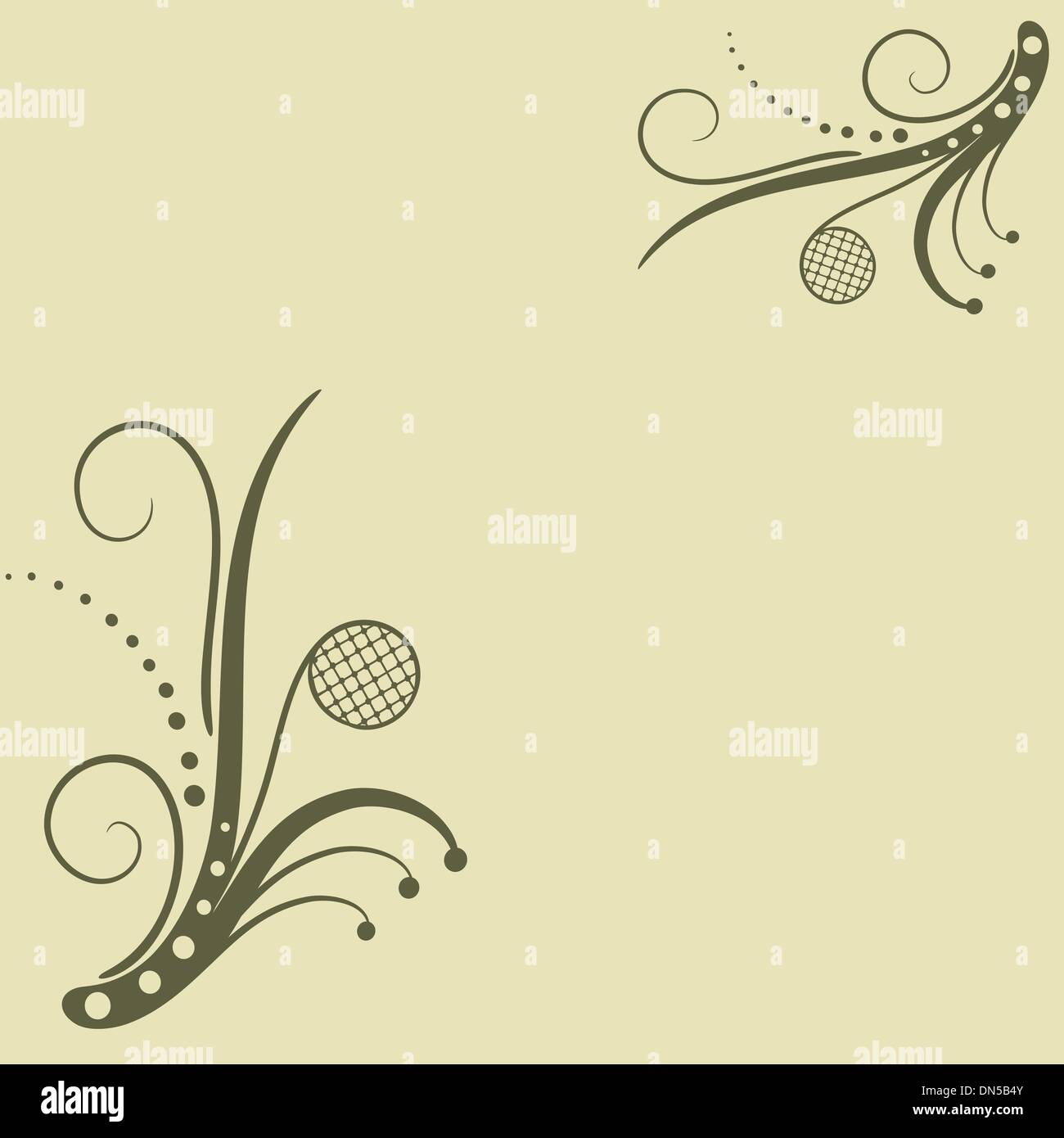 Vintage background, antique greeting card Stock Vector Image & Art - Alamy