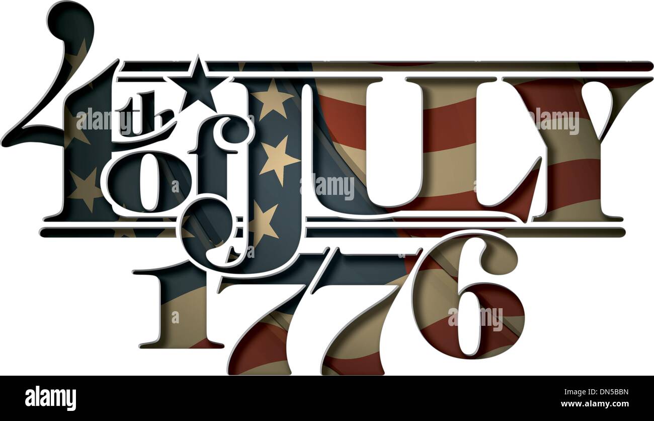 Us flag 1776 Stock Vector Images - Alamy