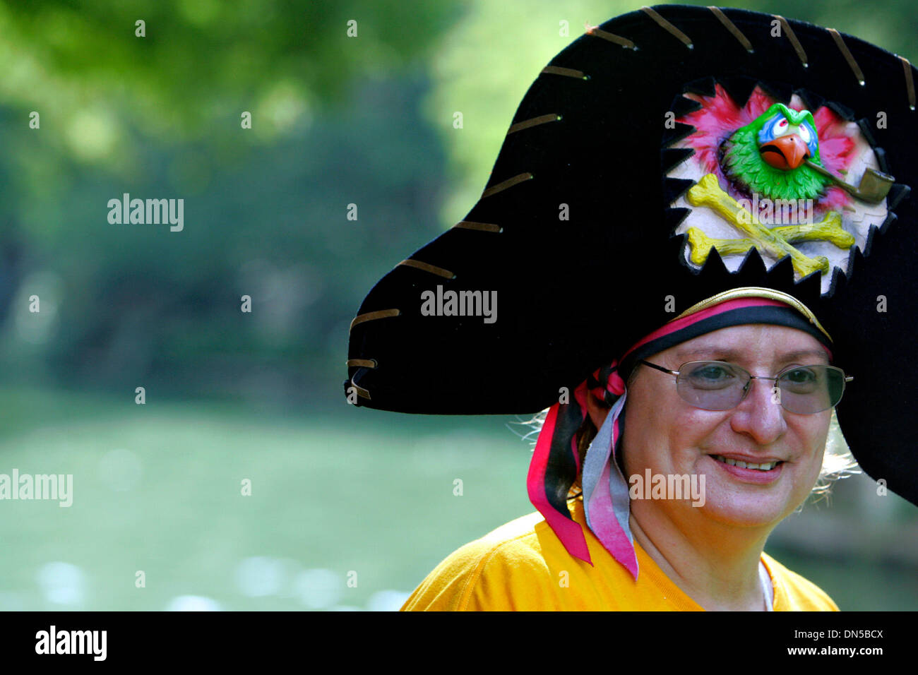 Aug 19, 2006; San Antonio, TX, USA; Teresa Kreger watches the action on ...