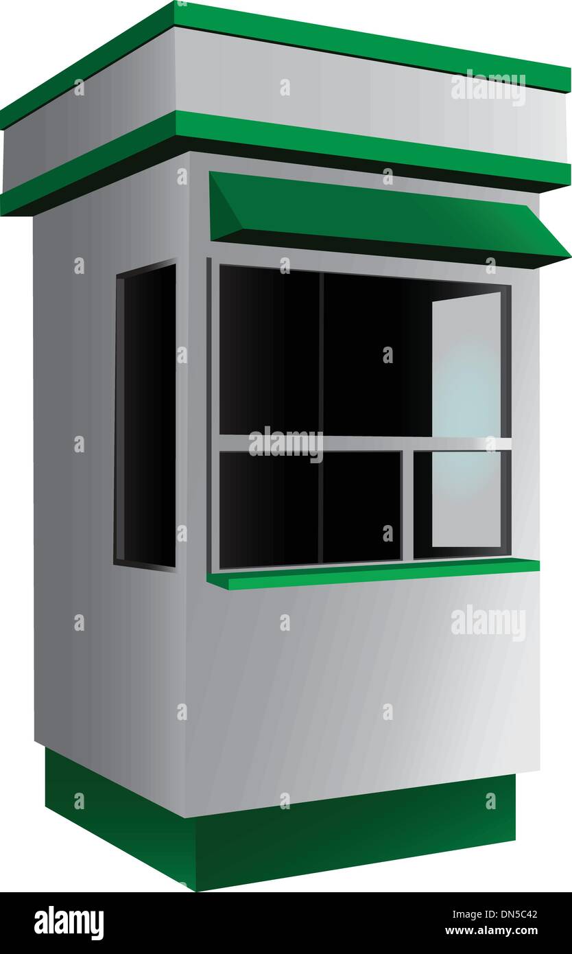 Booth kiosks Stock Vector Images - Alamy