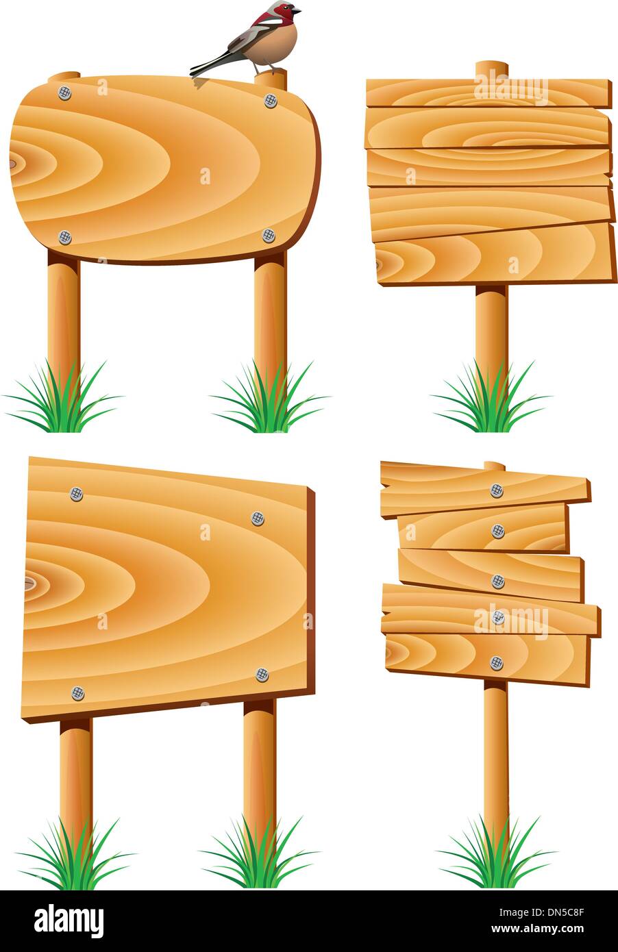 vector wooden boards Stock Vector Image & Art - Alamy