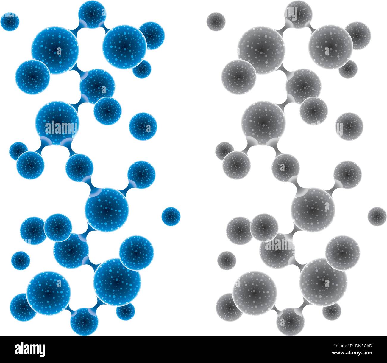 abstract molecule or microbe Stock Vector Image & Art - Alamy