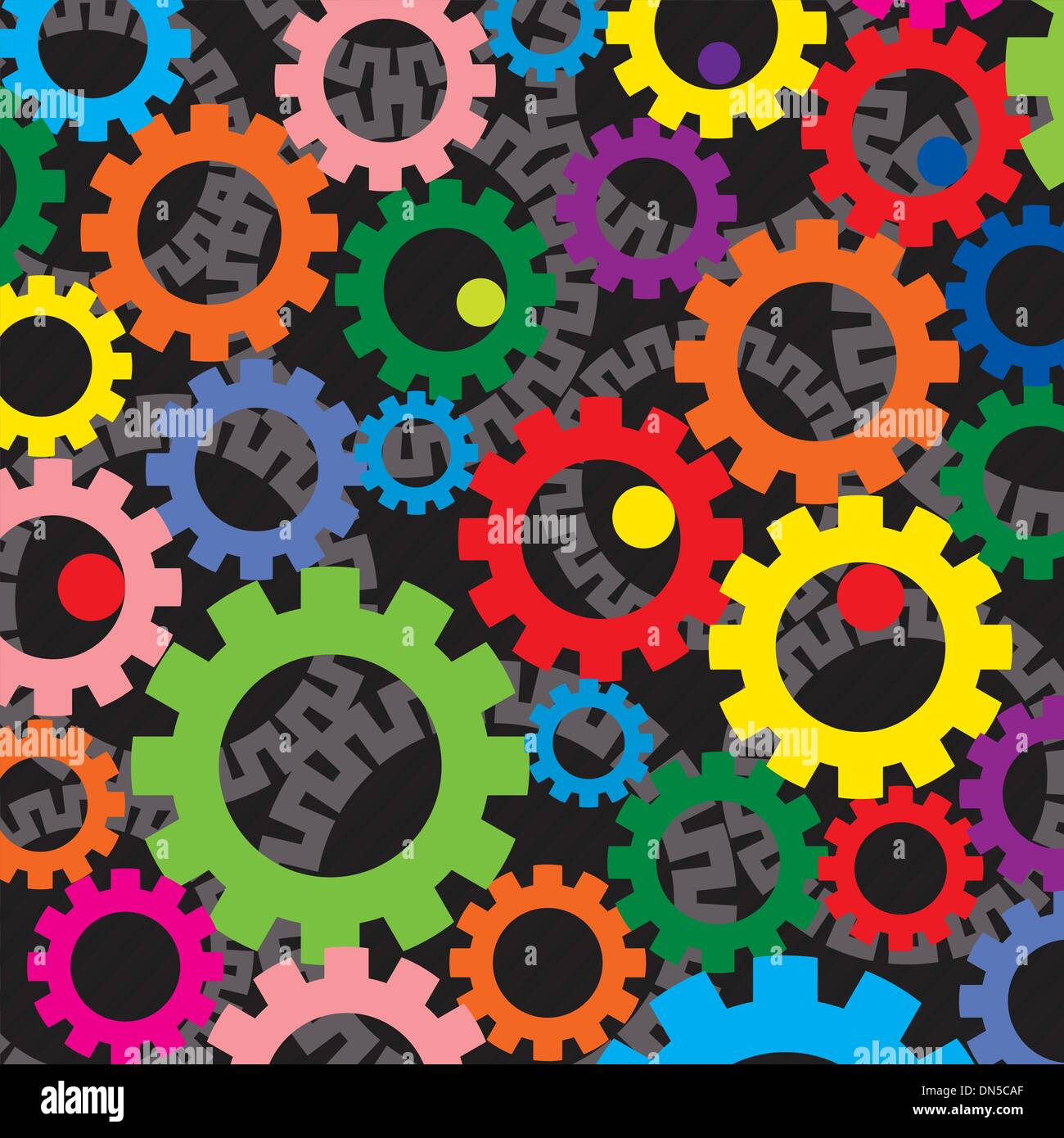 Gears vector vectors hi-res stock photography and images - Alamy
