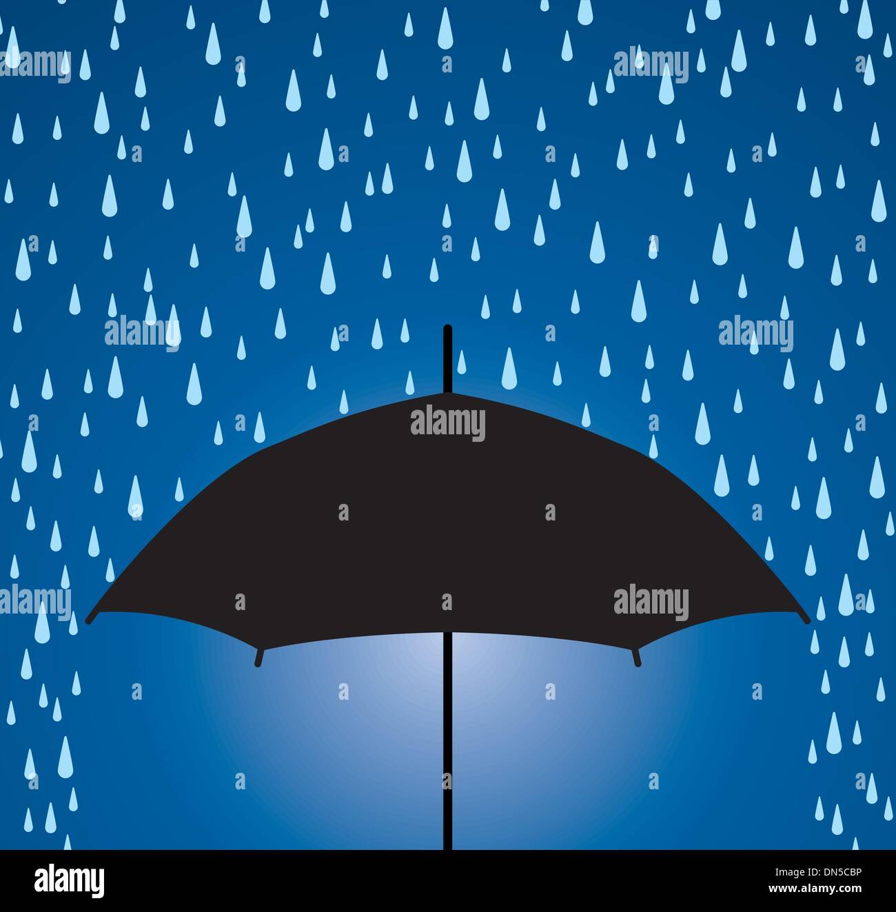 Umbrella vectors hi-res stock photography and images - Alamy