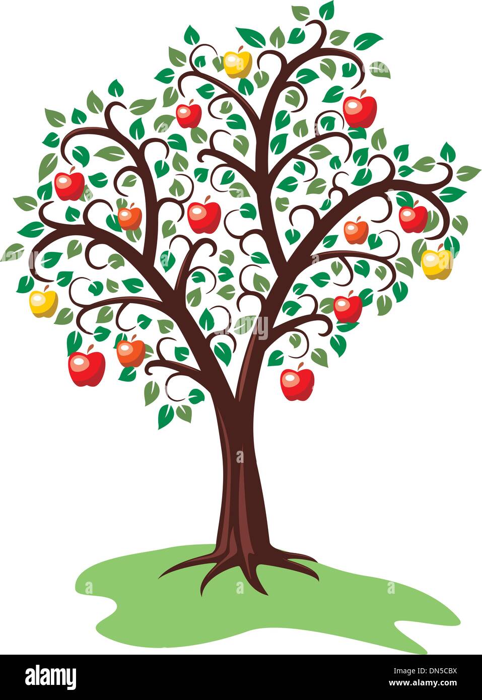 Wood fruits Stock Vector Images - Alamy