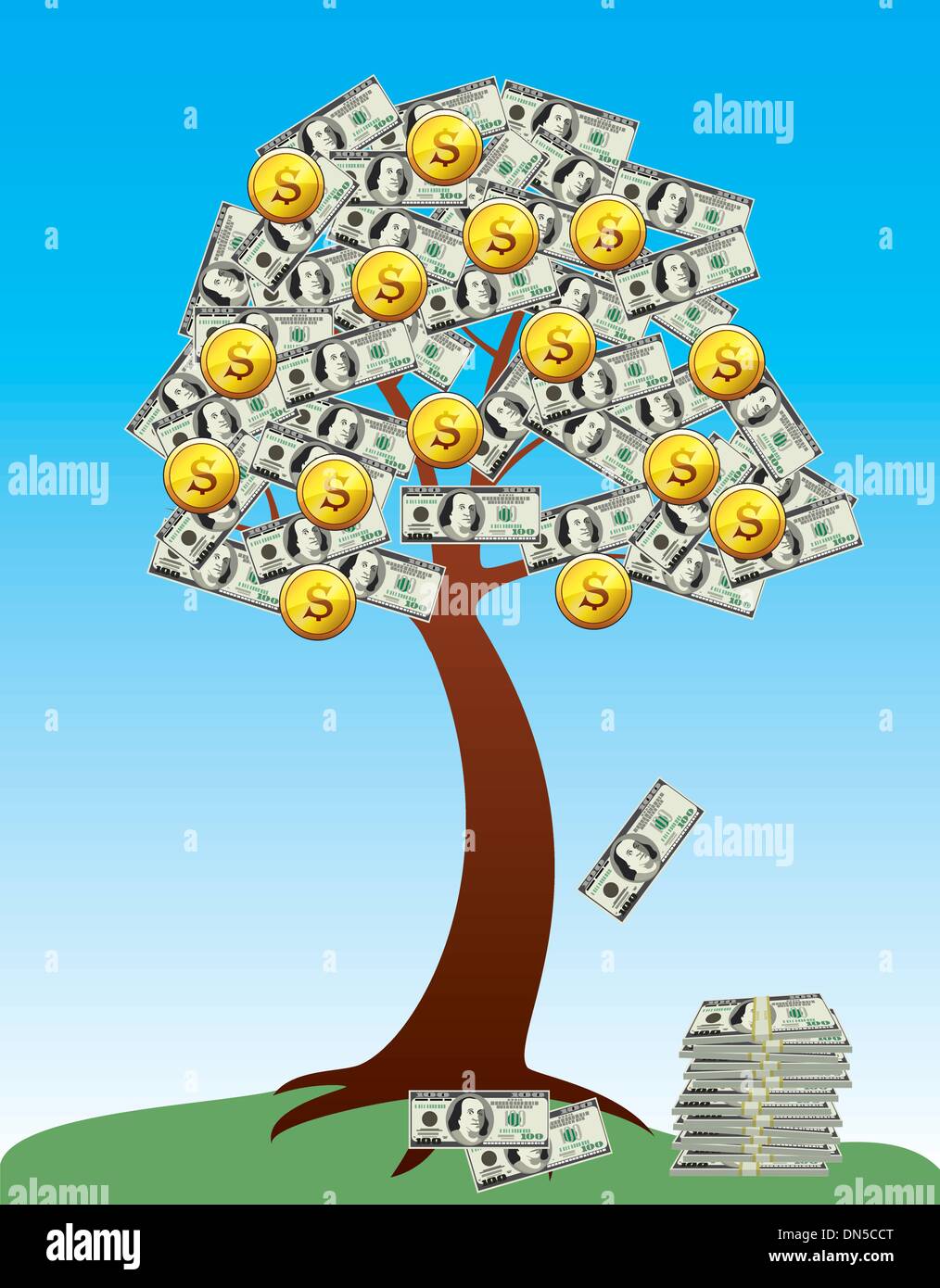 Money Stock Vector Images - Alamy