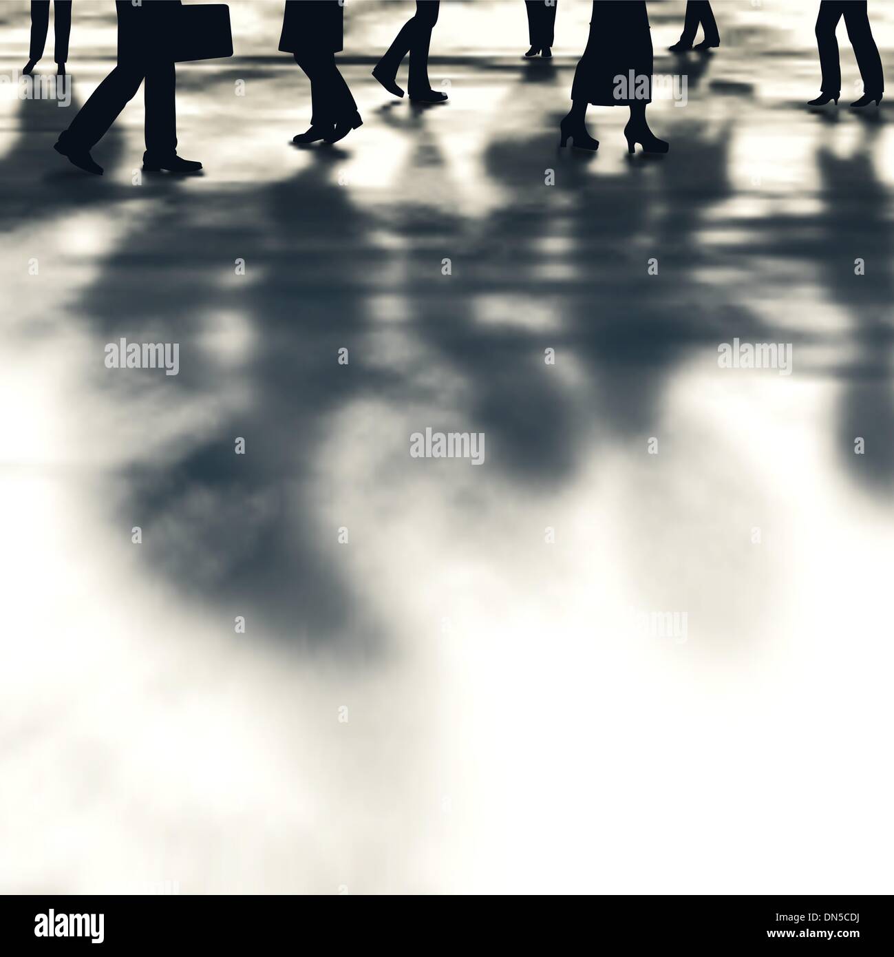 Street walkers Stock Vector Images - Alamy