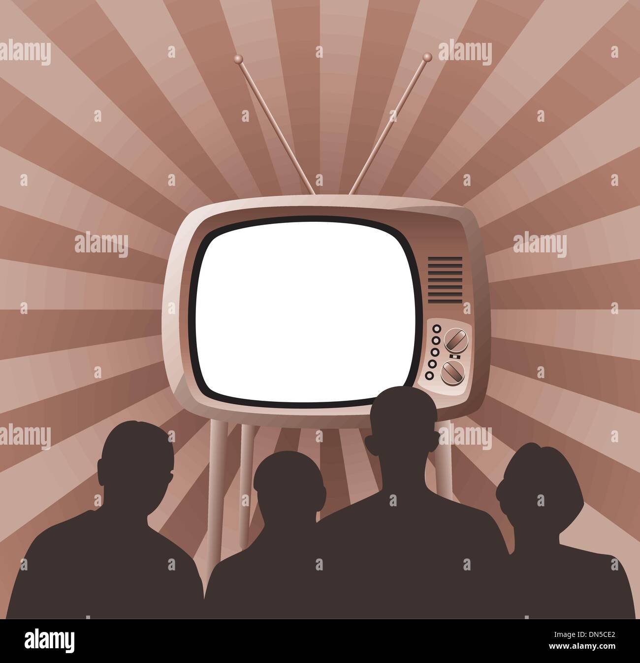 Film family Stock Vector Images - Alamy