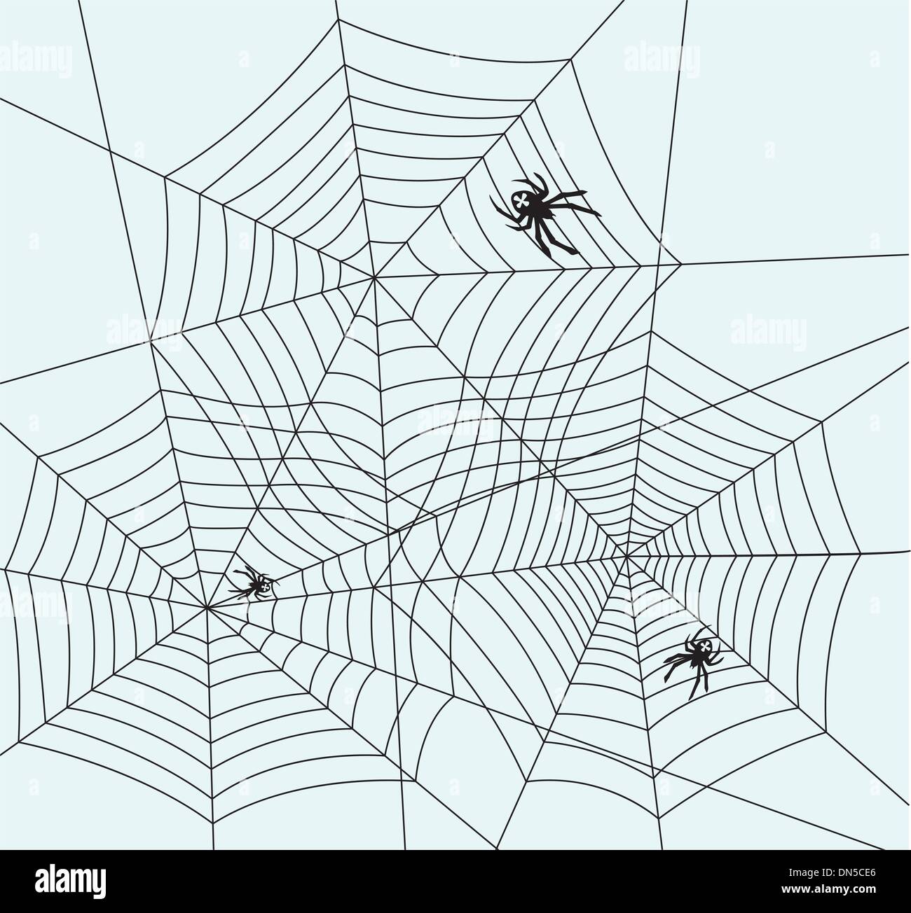 Cartoon spider webs hi-res stock photography and images - Alamy