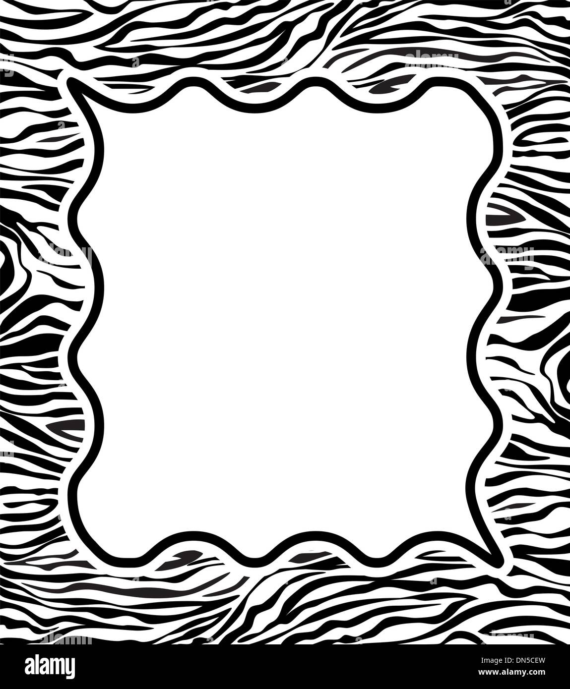 Zebra frame hi-res stock photography and images - Alamy