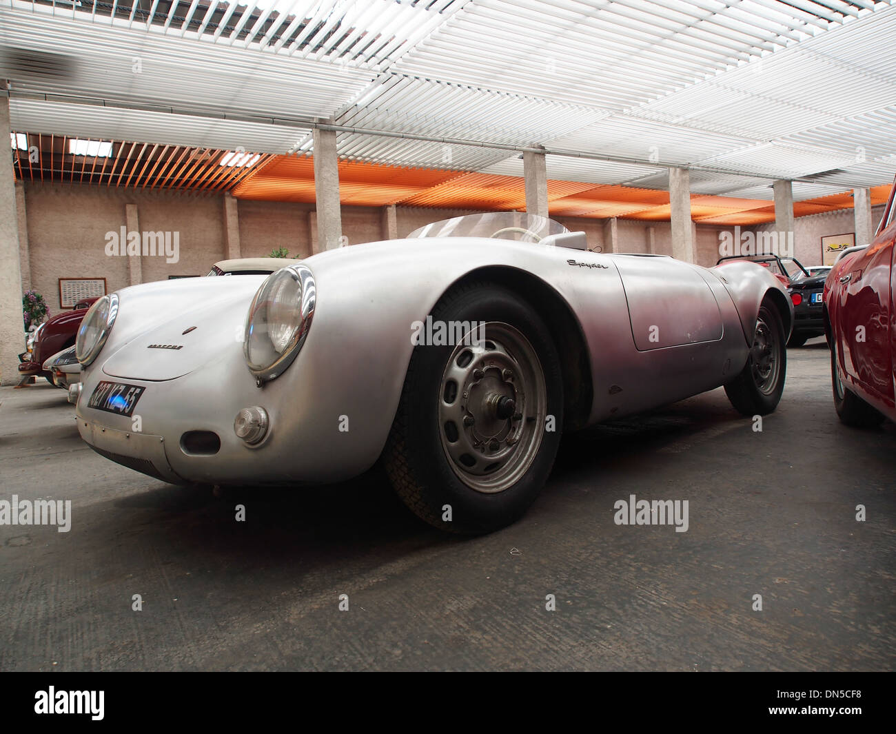 The Porsche 550 Spyder is a lightweight, mid-engine sports car ...