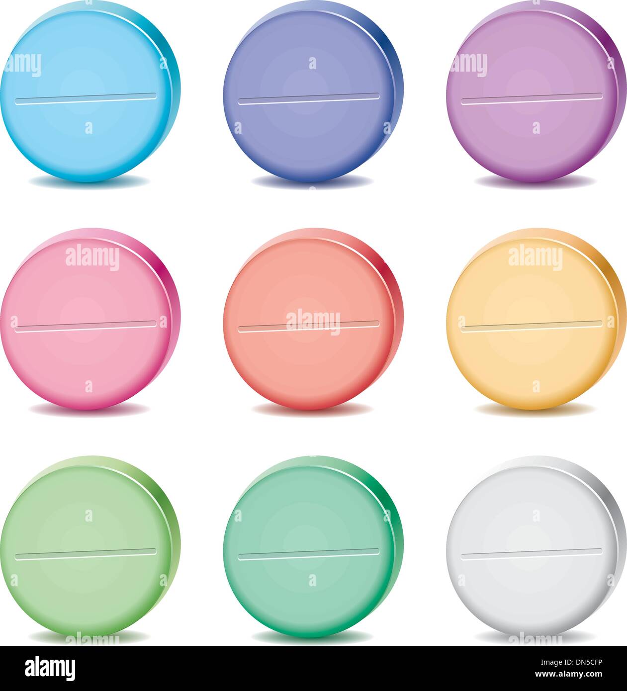 Pink grey pills Stock Vector Images - Alamy