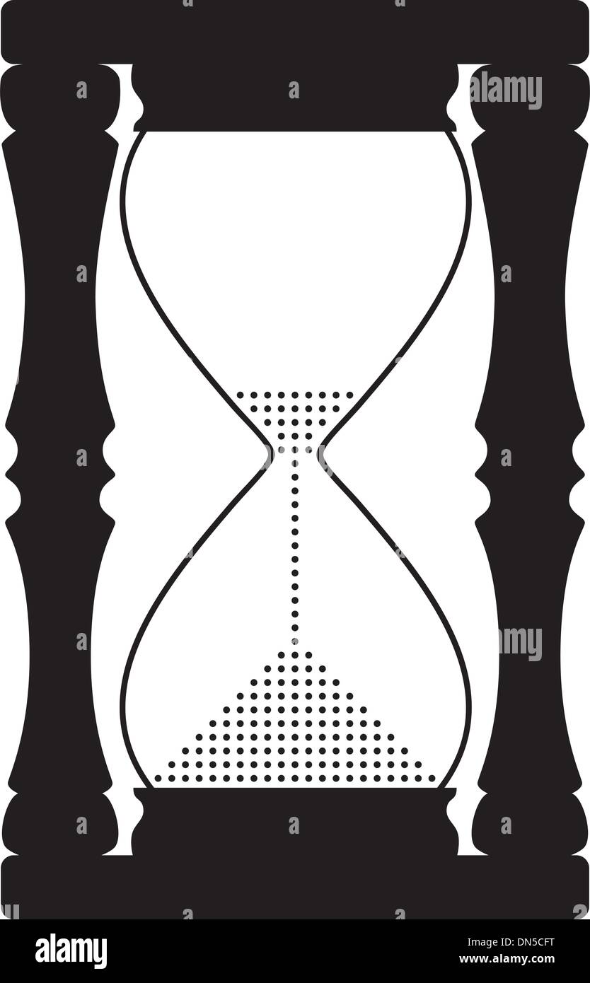 vector abstract hourglass symbol Stock Vector Image & Art - Alamy