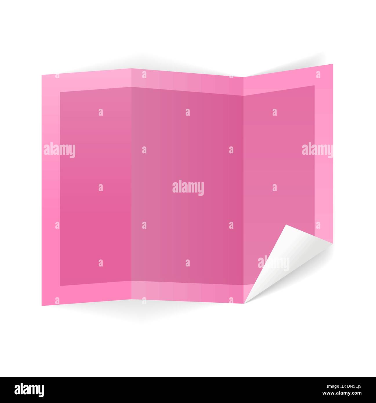 Vector realistic blank pink Cut Out Stock Images & Pictures - Alamy